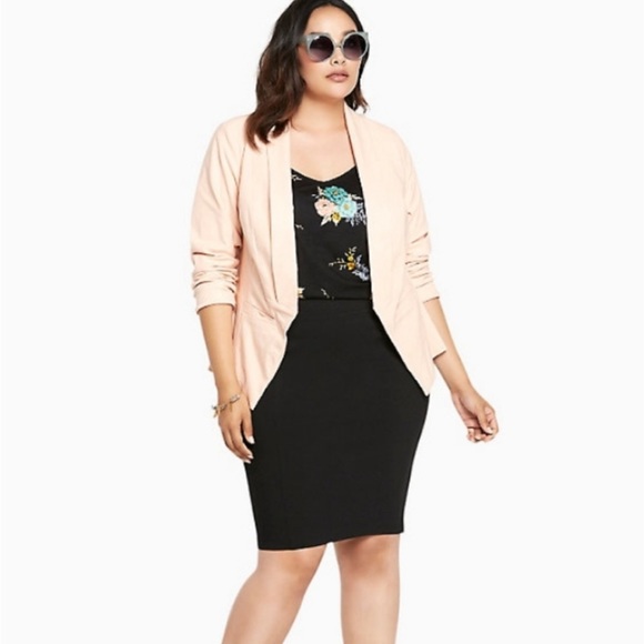 torrid | Jackets & Coats | New Torrid Cutaway Rn Blush Blazer | Poshmark